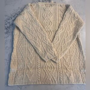 Aran Crafts | Sweaters | New Aran Crafts Sweater Ireland Made Cable Xl ...